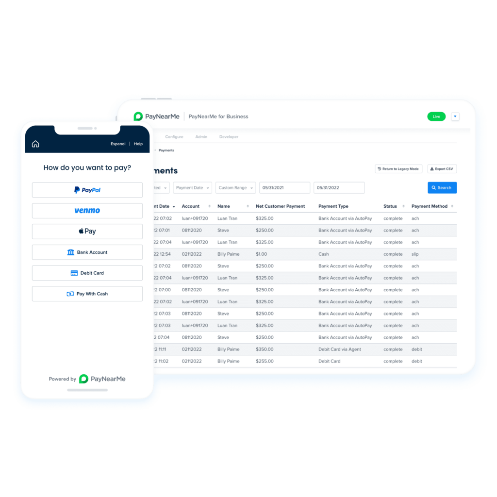 Payment Exception Management | PayNearMe