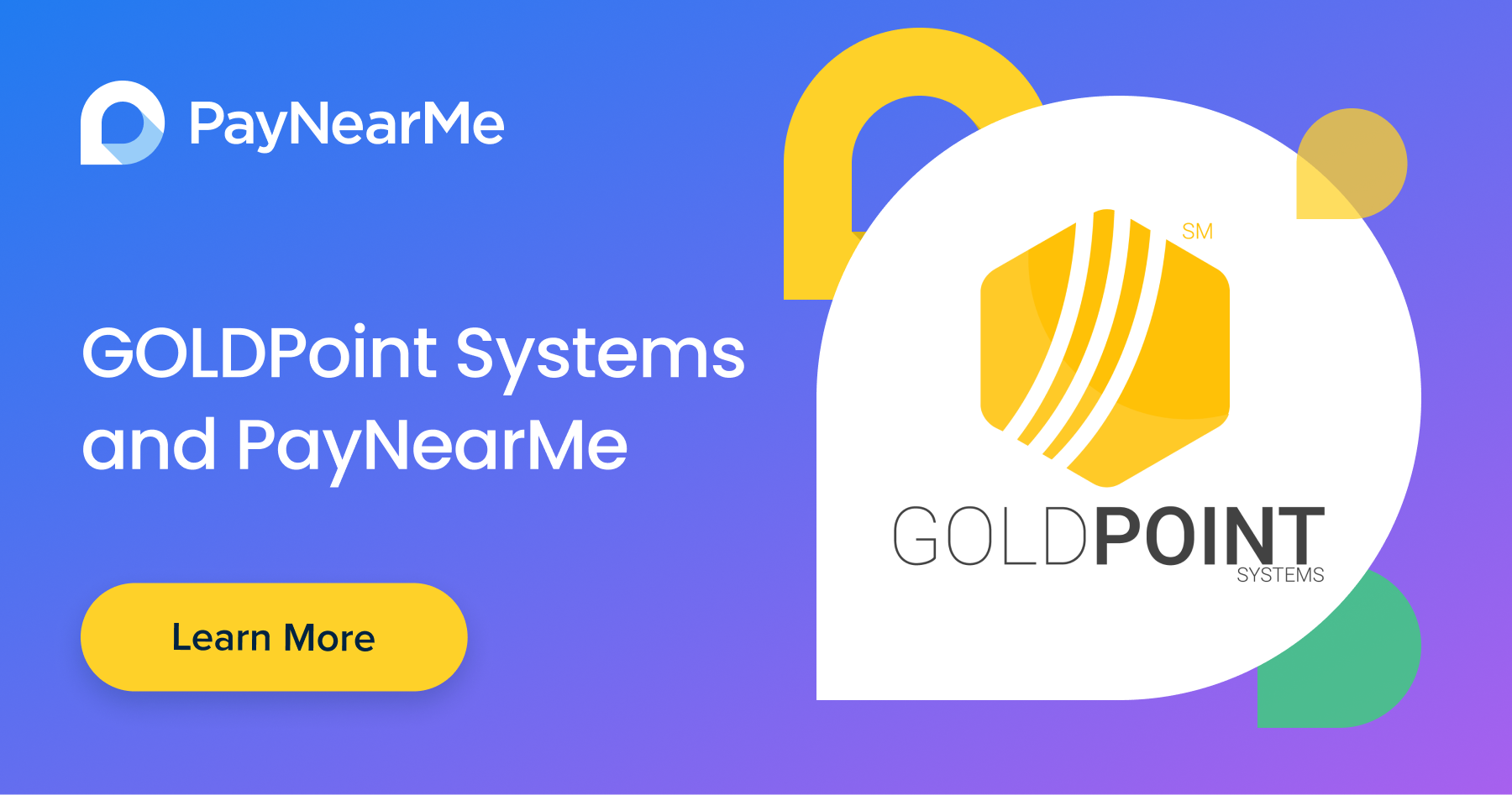 Payment Processing for GOLDPoint Systems - PayNearMe