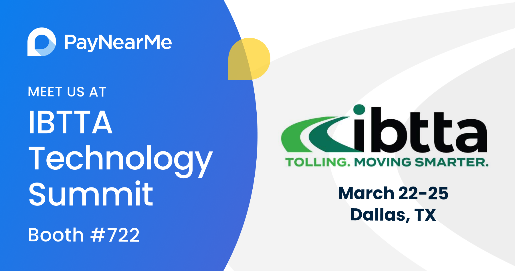 Meet PayNearMe at IBTTA Tech Summit